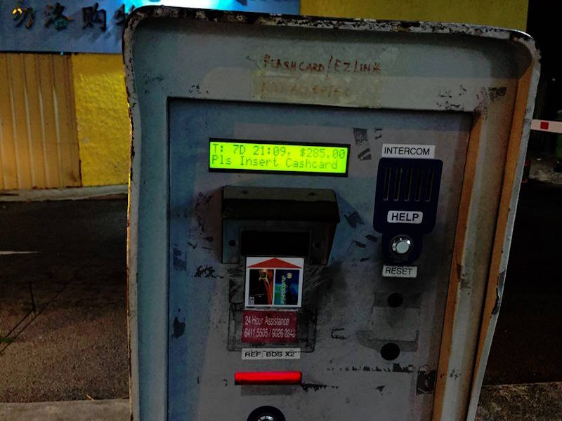 Glitched-out EPS gantry charges driver $285 for an hour's parking at ...