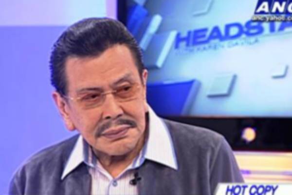 Erap says he may run for president again | Coconuts