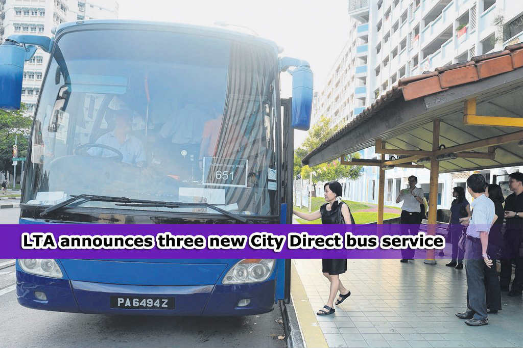 5 new City Direct buses soon to service key heartland areas | Coconuts