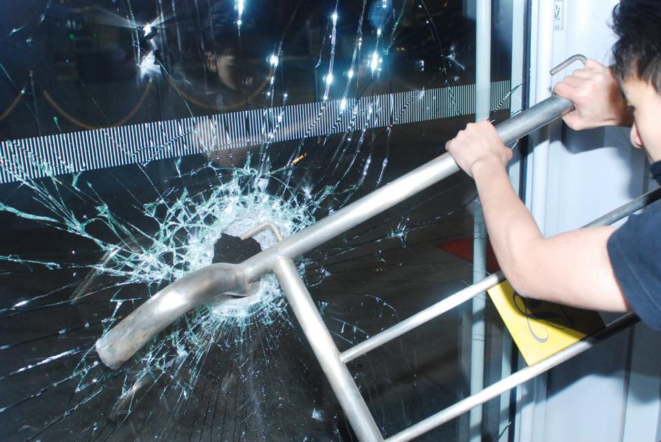 Protesters break into LegCo building, pepper spray used, movement ...