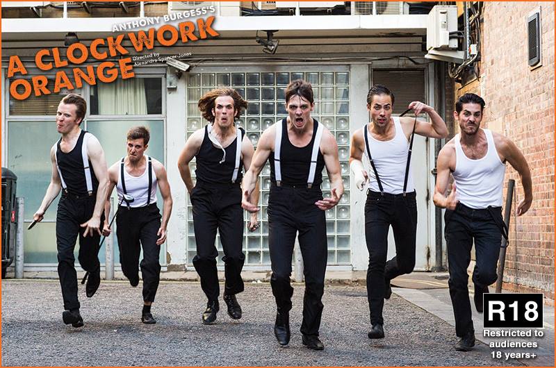 Real Horrorshow: All-male stage production of A Clockwork Orange at ...