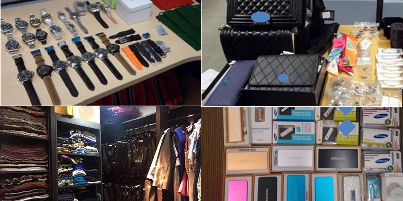 8 arrested over sale and distribution of imitation goods | Coconuts