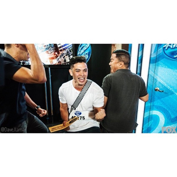 Pinoy Dave Lamar gets in American Idol