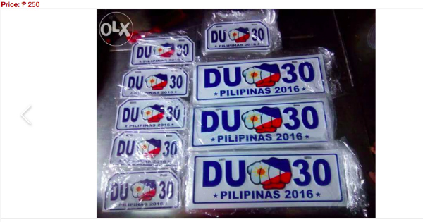 Palace warns car owners with 'Du30' plates | Coconuts