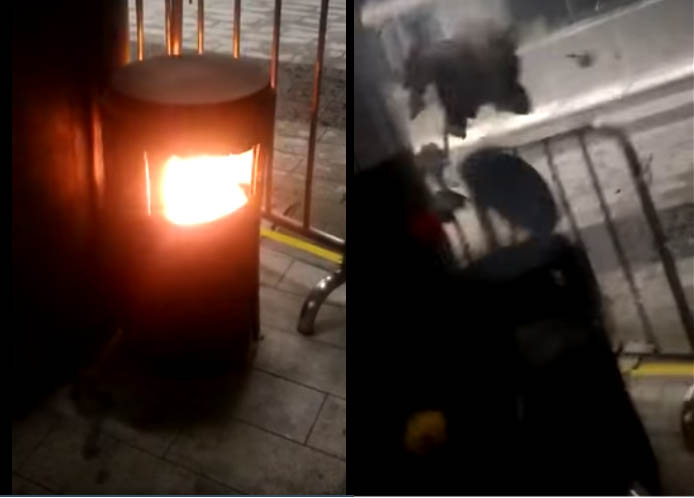 Manhunt in Hong Kong after rubbish bin explodes outside LegCo | Coconuts