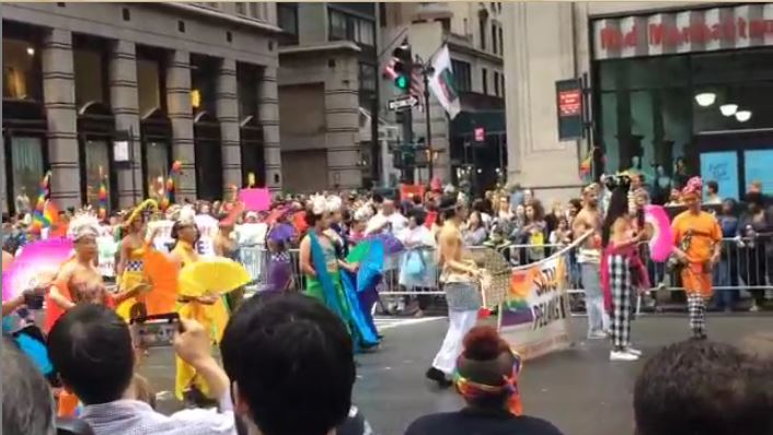 Indonesians represent at New York Gay Pride Parade celebrating Marriage Equality (PHOTOS & VIDEO ...