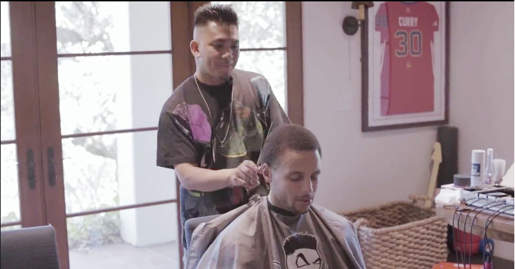 This Filipino guy is Stephen Curry's personal barber | Coconuts