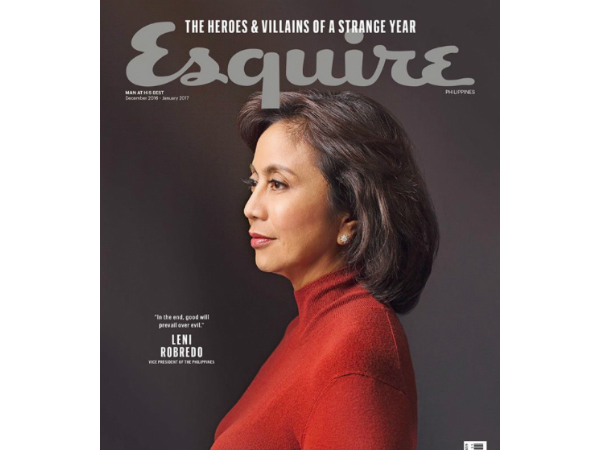 More than just glamour: Leni Robredo wows on Esquire cover | Coconuts