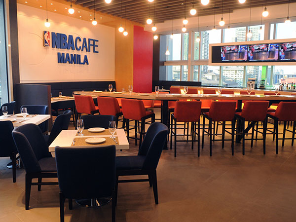 NBA Café at SM Aura | Coconuts Manila