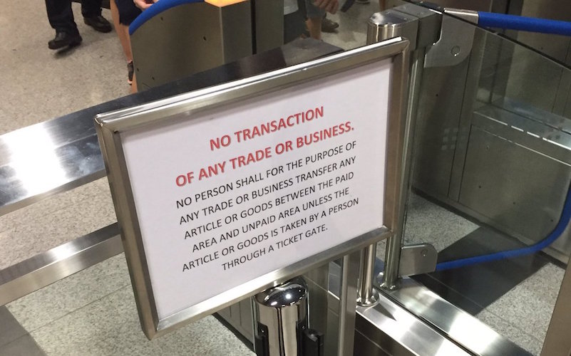 No business transactions at MRT stations please, operators remind ...