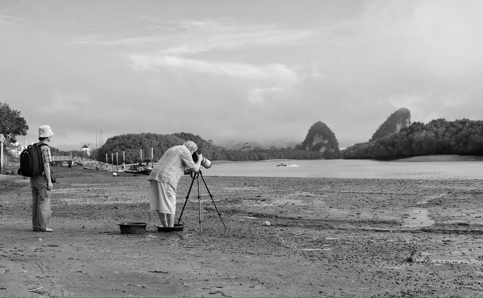 Determined Norwegian bird-enthusiasts flock back to treacherous mud pit