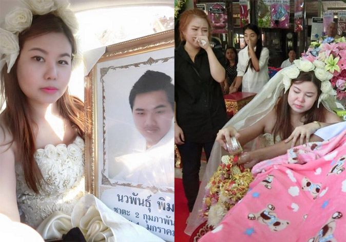 Forever Love Woman Married Her Dead Fiancé At His Funeral