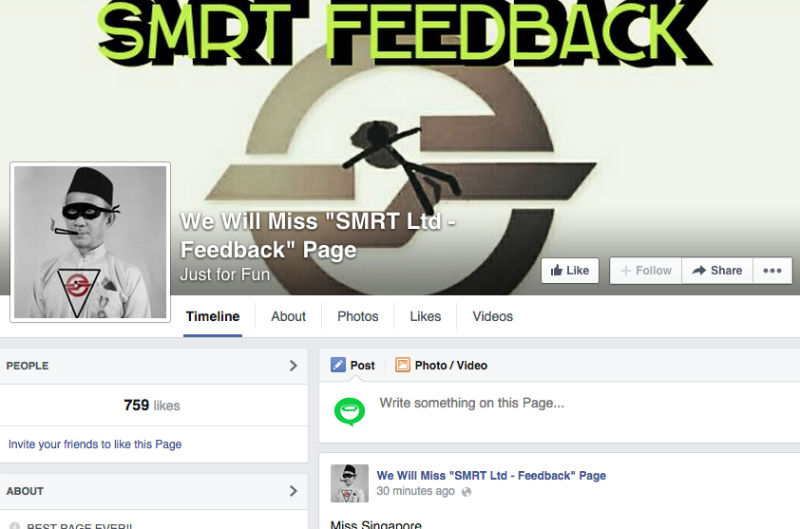 SMRT Ltd (Feedback) goes down, two new pages pop up | Coconuts