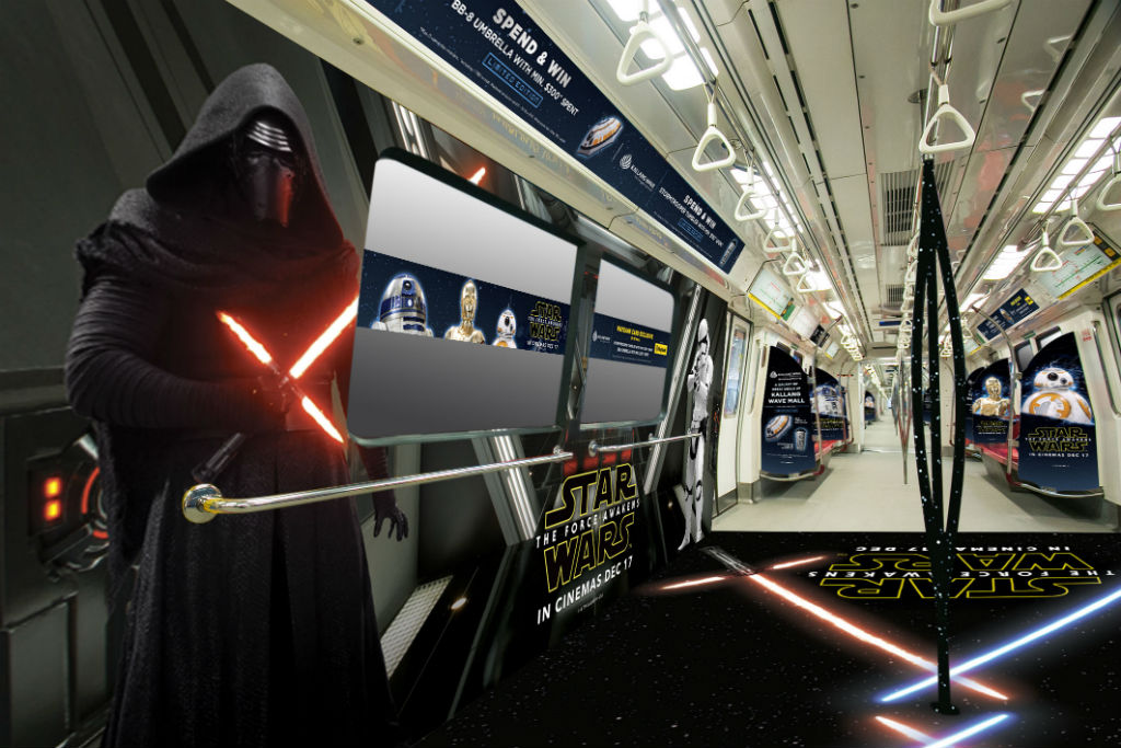 Star Wars-themed trains (and one MRT station) by next week | Coconuts