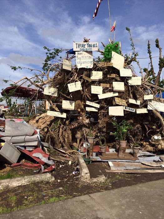 The world's best Christmas tree is in Tanauan, Leyte | Coconuts