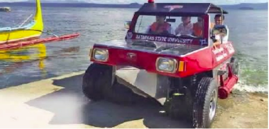 Philippine-made rescue jeep can run on both land and water | Coconuts