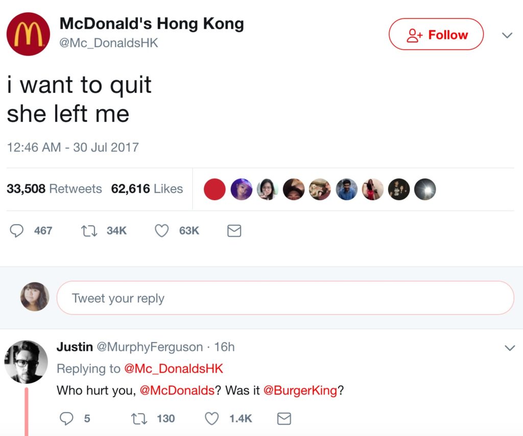 Alleged 'McDonald's Hong Kong' Twitter account goes viral with ...