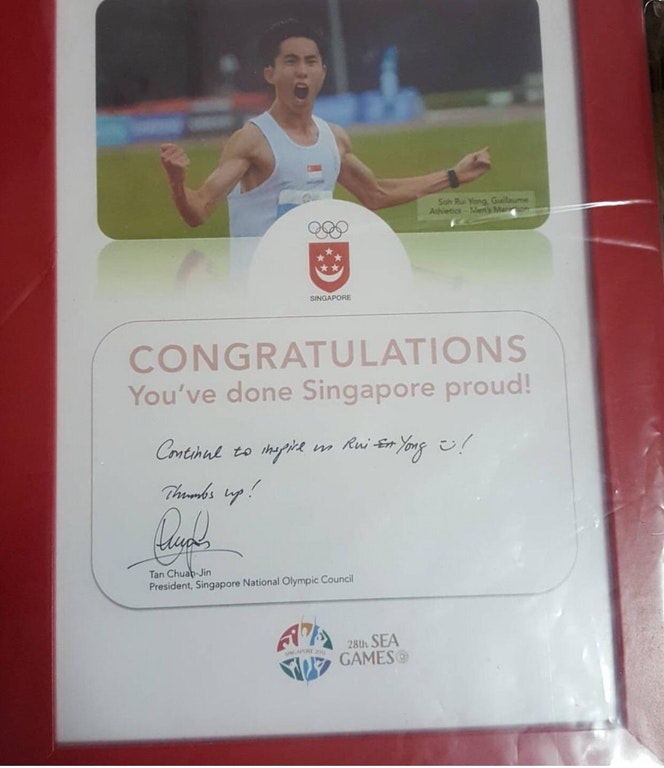 Minister Tan Chuan-Jin’s inside joke with winning marathoner Soh Rui ...