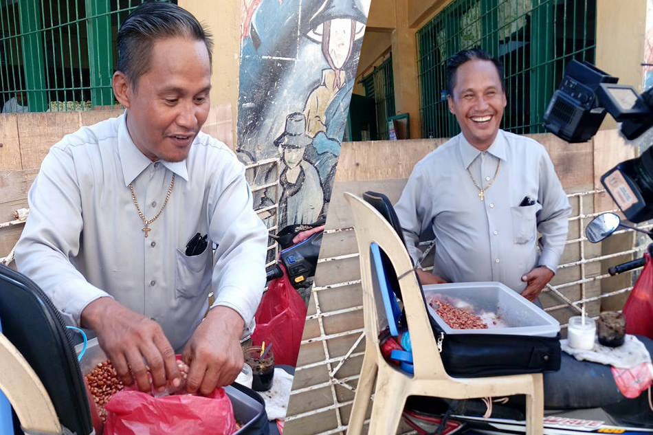 VIRAL: Check out this dapper peanut vendor from Iligan | Coconuts