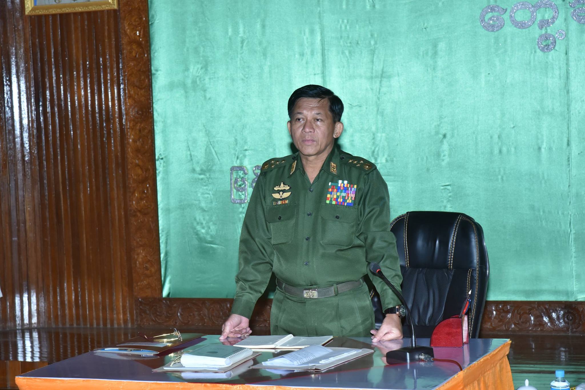 Myanmar army chief: Rohingya will be safe in areas 'designated' for ...