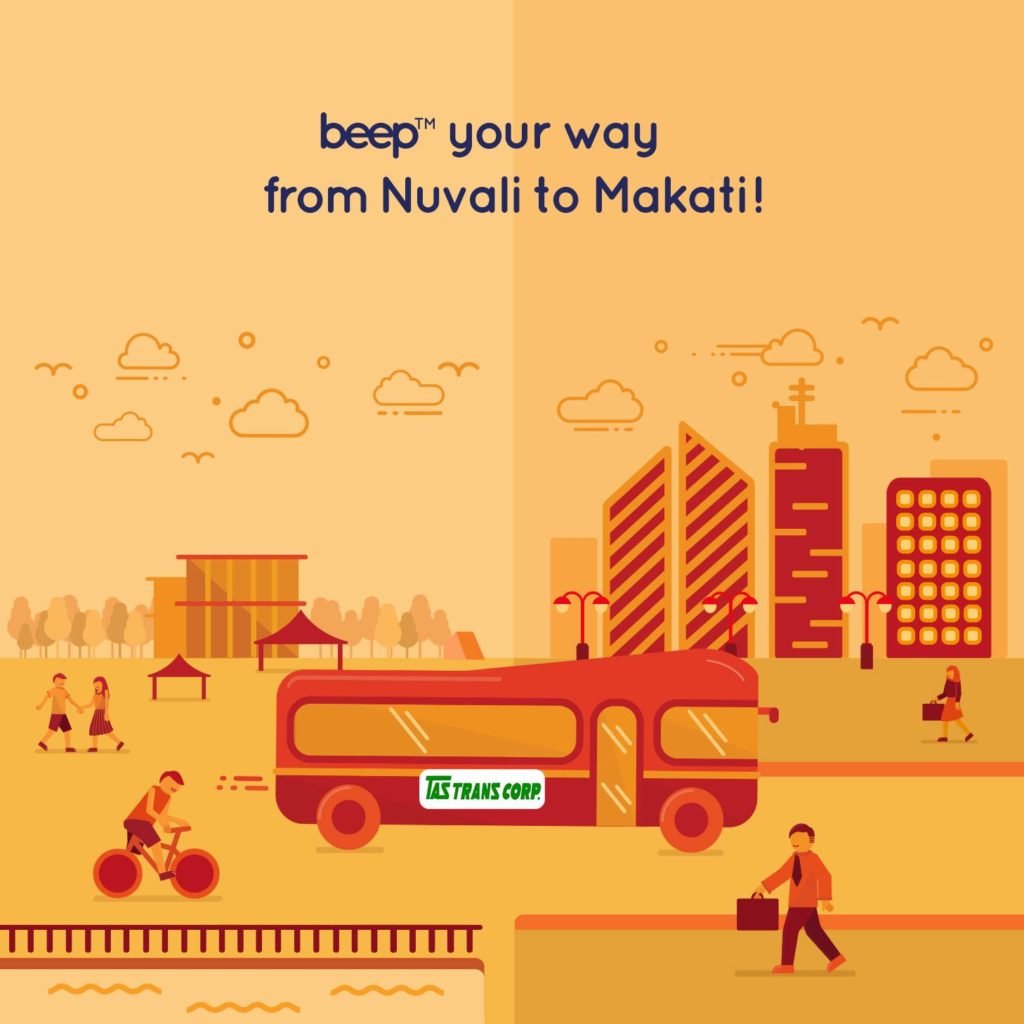 Commuters can now use beep cards on Makati-Laguna P2P buses | Coconuts