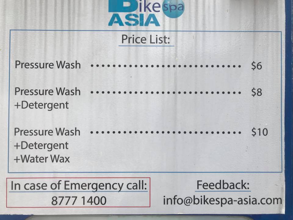 Bikers, there’s an automated washing service for your motorcycles at ...