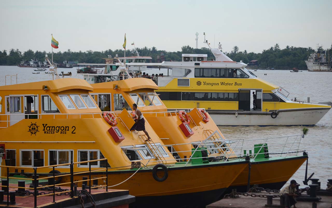 Yangon Water Bus to get 2 new jetties | Coconuts
