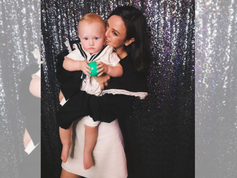 PHOTOS: Georgina Wilson and Arthur Burnand celebrate son Archie's 1st ...