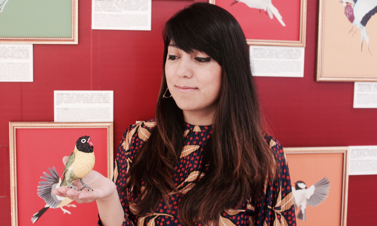 Diana Beltran Herrera and the fly away success of her paper birds ...