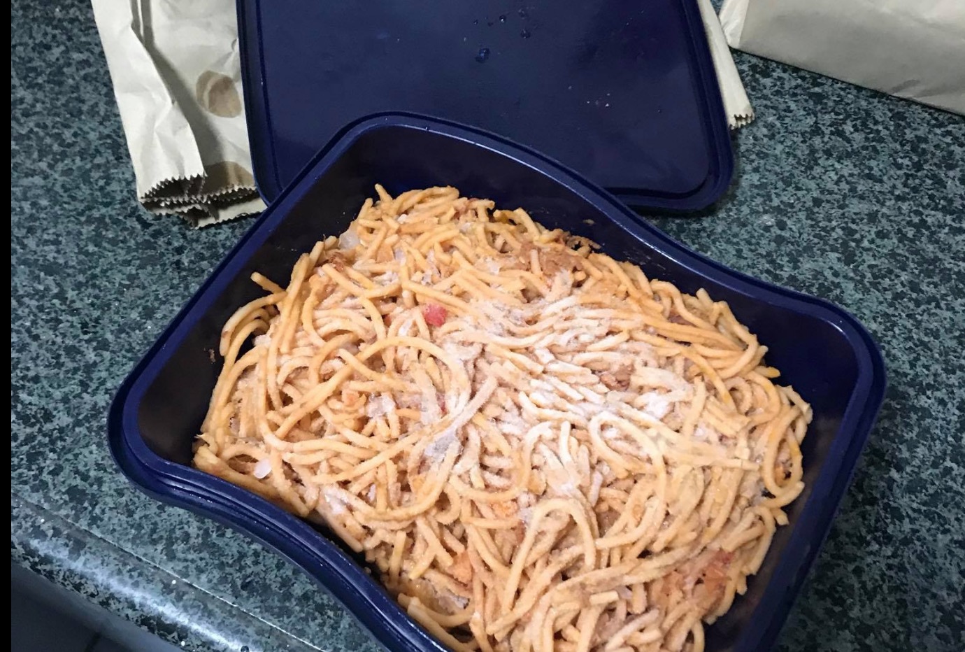 In true Pinoy fashion, woman goes home with frozen spaghetti after ...