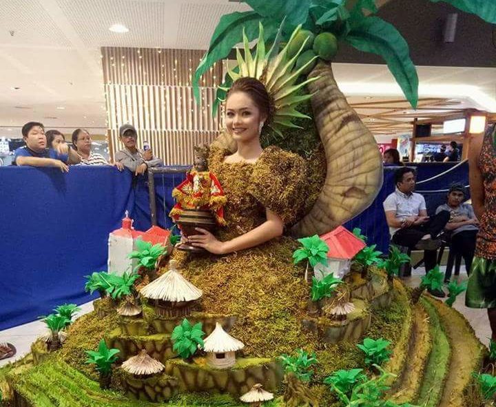 Viral: This Sinulog Festival Queen contestant's dress has rice fields ...