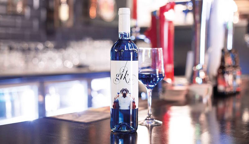Sip on the world's first blue wine at a blue-themed cafe in Clementi ...
