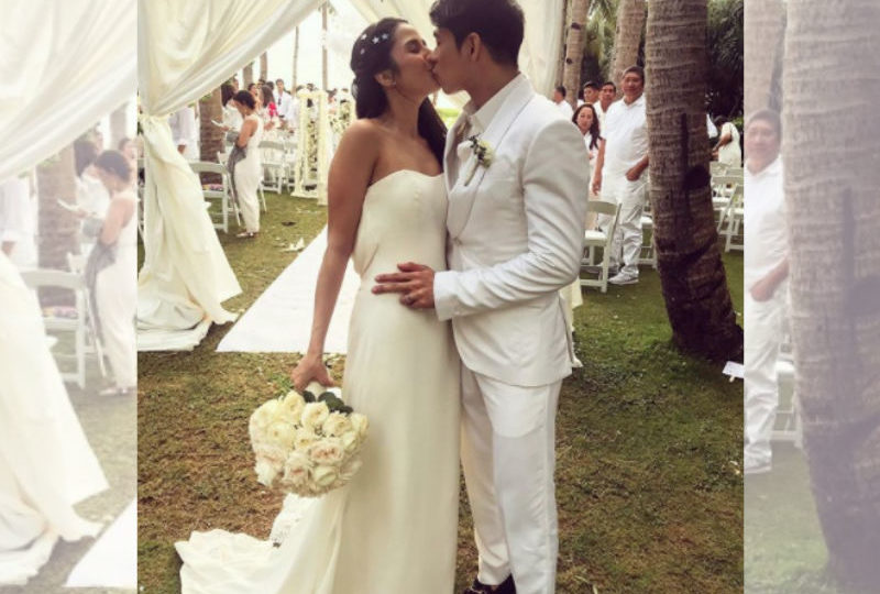 Maxene Magalona and Robby Mananquil get married in Boracay | Coconuts