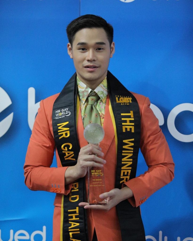 Student crowned Mr. Gay World Thailand | Coconuts