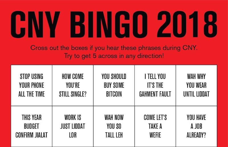 Have fun with this bingo table of common phrases and actions during ...