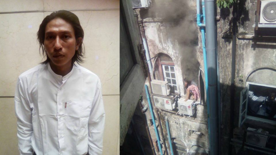 Yangon 'Spiderman' scales burning building, saves woman's life | Coconuts