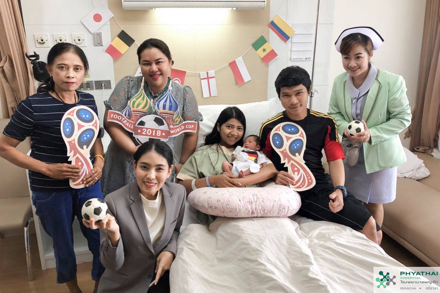 World Cup Babies: Thai hospital dresses newborns in football team ...