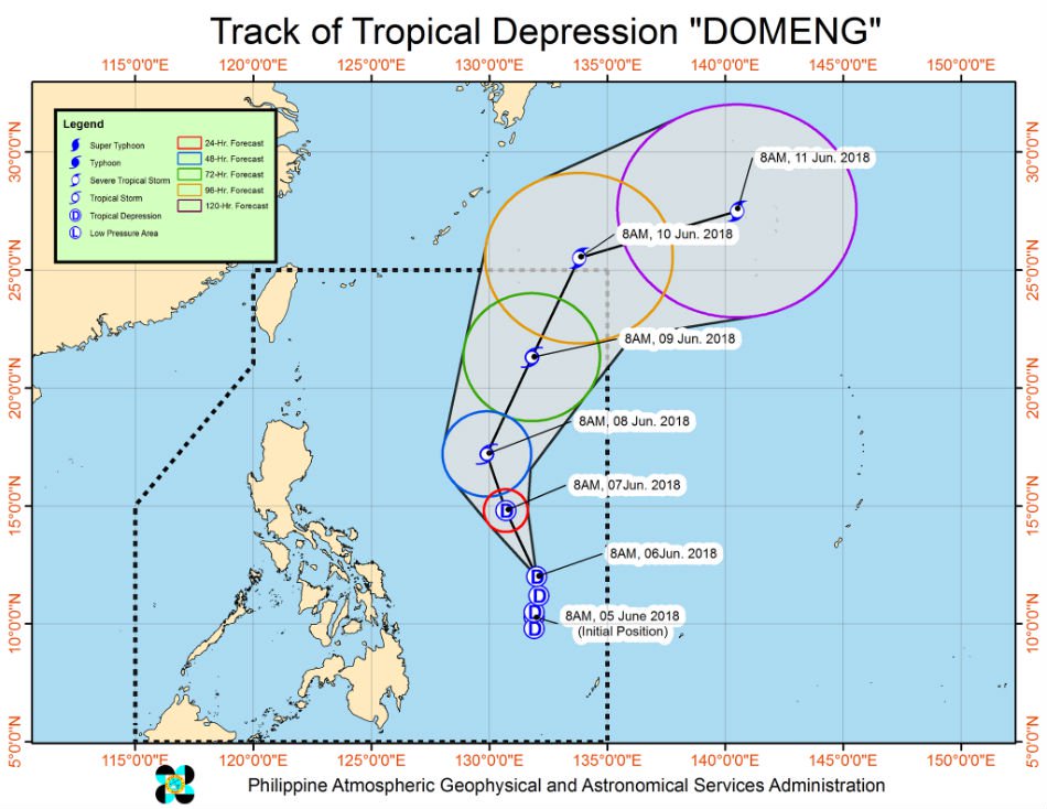 Tropical Depression 'Domeng' keeps strength | Coconuts