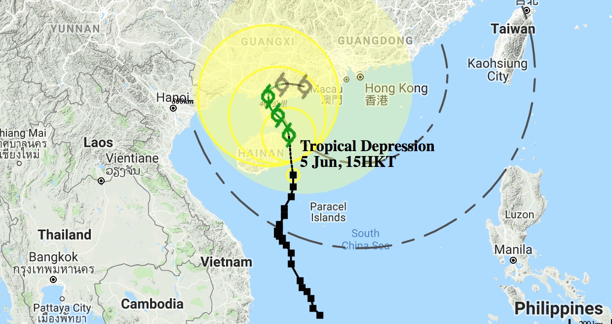 Observatory issues standby typhoon warning as storm heads towards ...