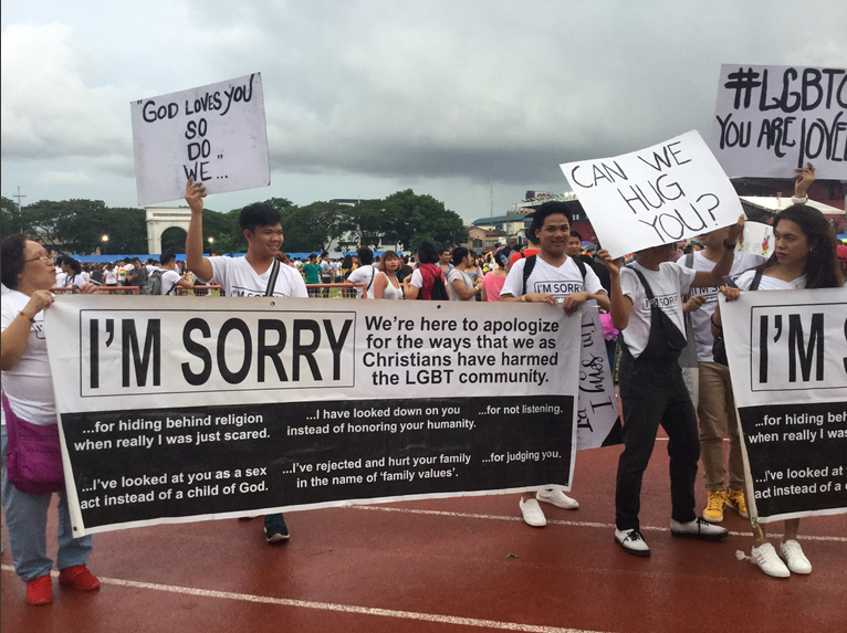 Filipino Christian group apologizes to LGBT+ members at Metro Manila ...