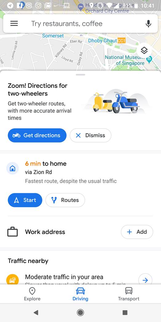 Riders Rejoice: Google Maps ‘motorcycle mode’ goes live in Singapore ...