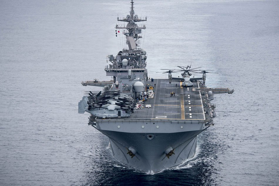 US Navy searching for overboard marine in Philippine waters | Coconuts