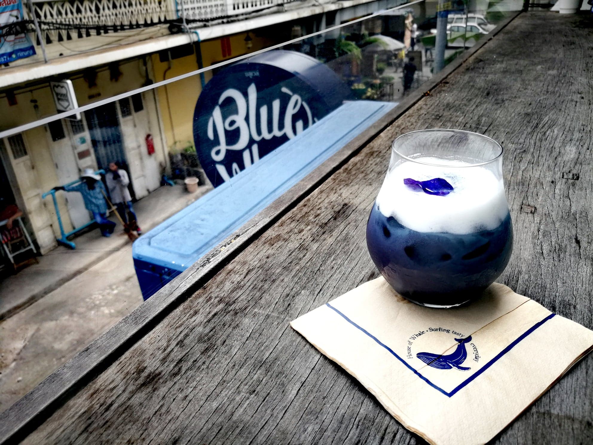 Bangkok's Blue-Hued Brew: Colorful coffee at indigo-themed cafe Blue ...