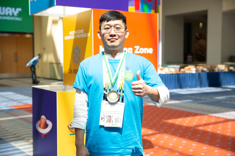 S’porean Subway Sandwich Artist™ finishes third in global sandwich ...