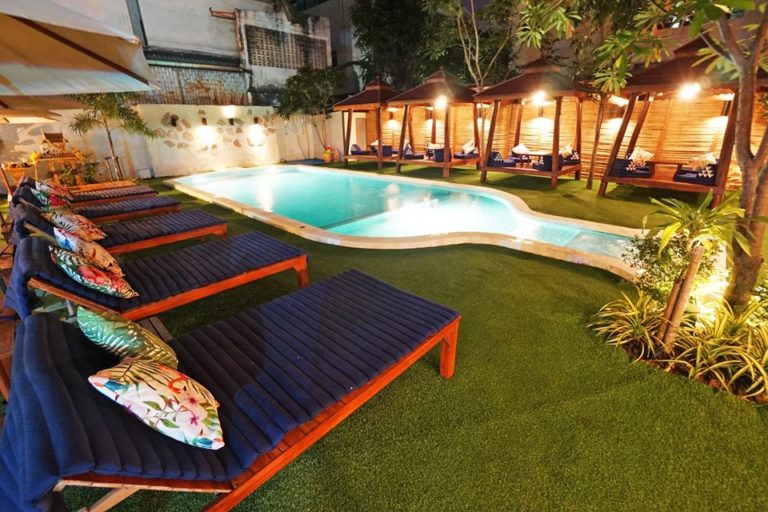 Blue Parrot: This cool backyard cafe has a pool, cabanas, cocktails ...