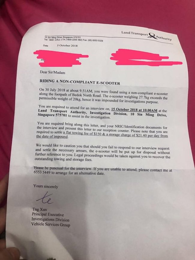 Woman apparently ordered to pay LTA nearly $2k in fees after getting e ...