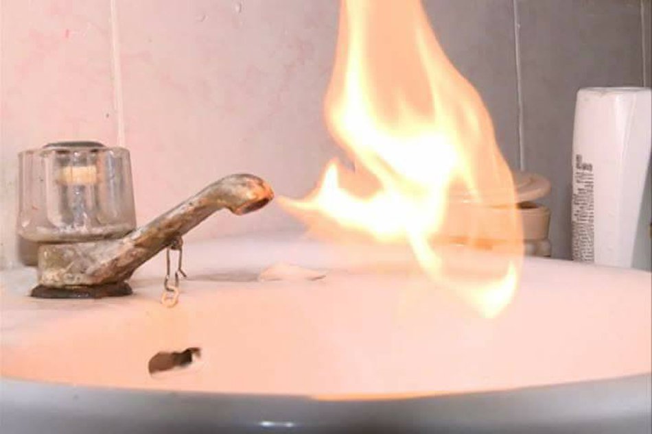 Whoa! Fire-emitting faucet discovered in Davao City | Coconuts