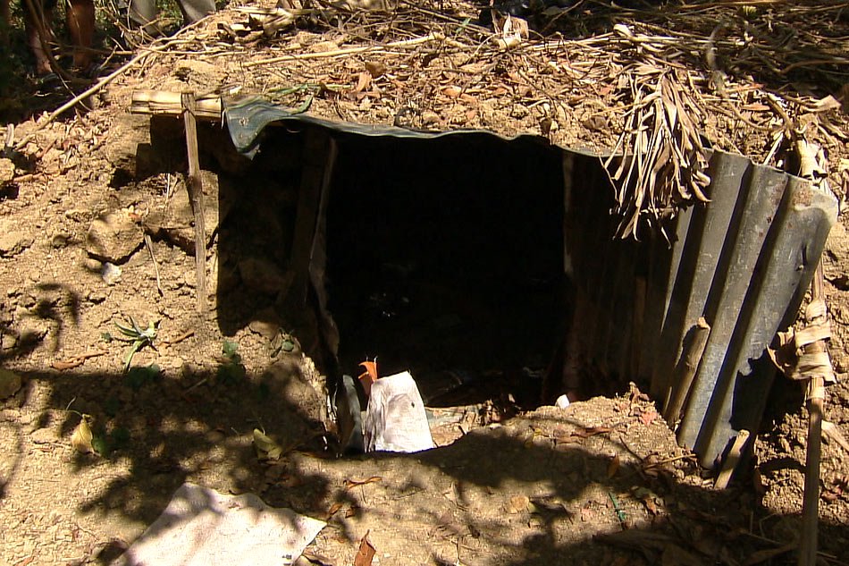 Police find drug den inside 2x2 meter bunker | Coconuts