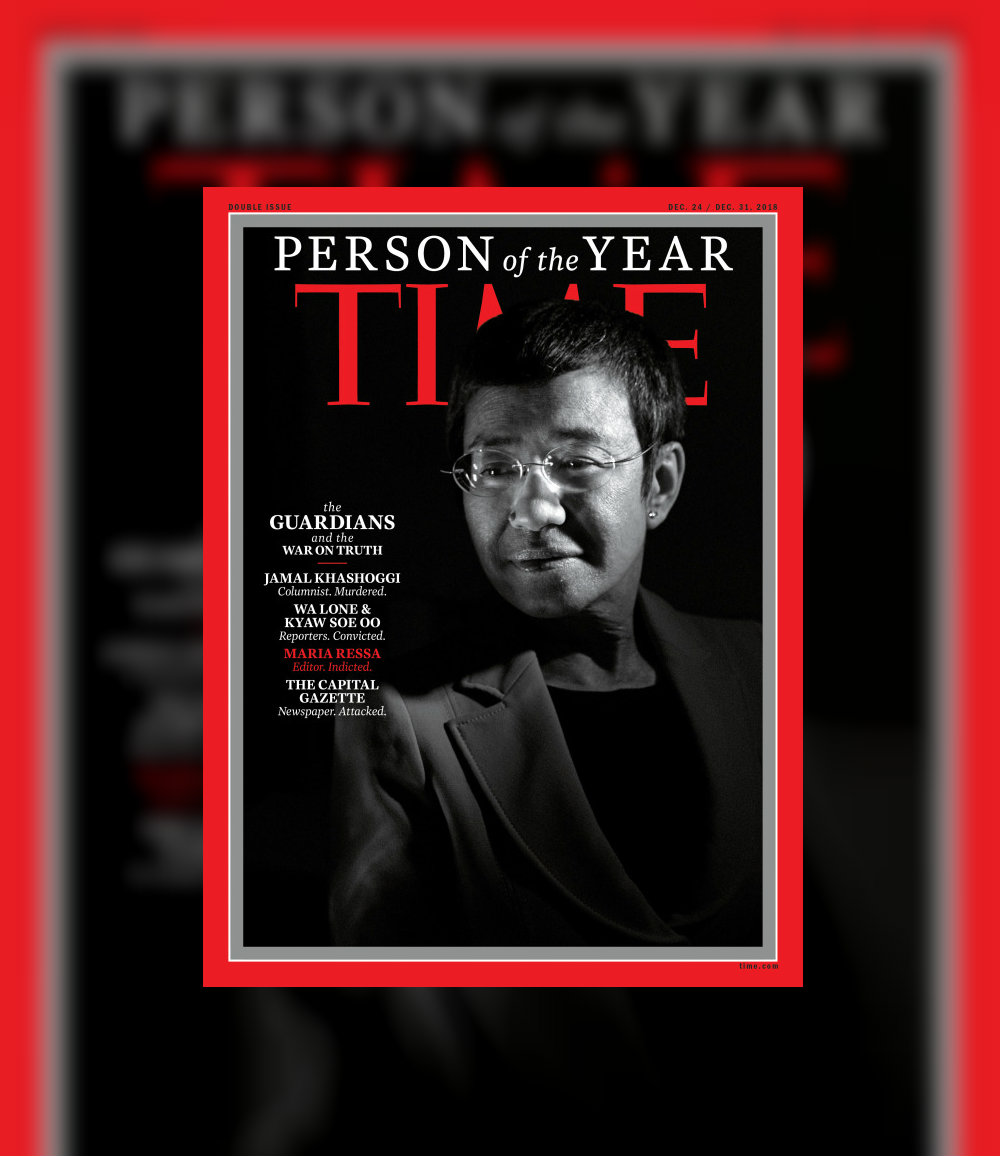 Maria Ressa chosen by Time magazine as one of 2018's Persons of the ...