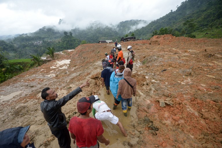 Rescuers search for survivors in deadly Indonesian landslide, at least ...
